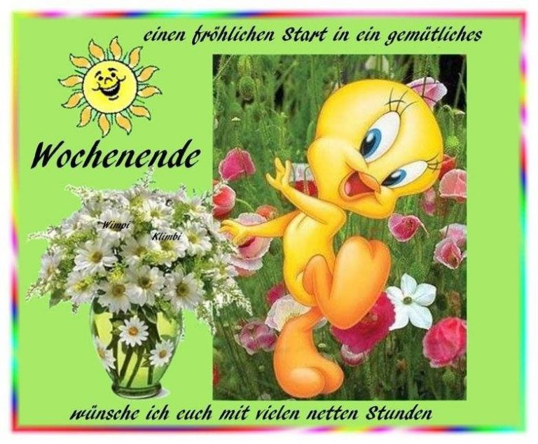 Wünsche euch ein schönes wochenende bild | Bilder und Sprüche
